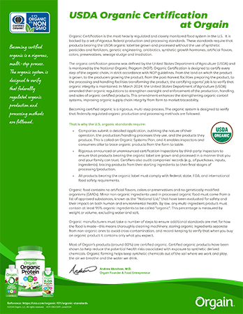 Product Catalog & Resource Documents | Orgain Healthcare